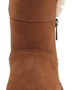 Koolaburra by UGG Unisex-Child Aribel Short Boot, Chestnut, 11 Little Kid US