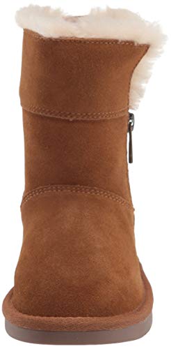 Koolaburra by UGG Unisex-Child Aribel Short Boot, Chestnut, 11 Little Kid US