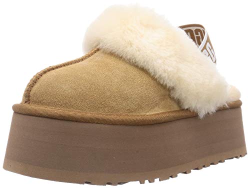 UGG Women's Funkette Slipper, Chestnut, 9