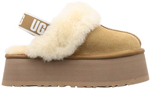 UGG Women's Funkette Slipper, Chestnut, 9