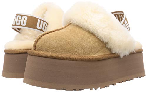 UGG Women's Funkette Slipper, Chestnut, 9