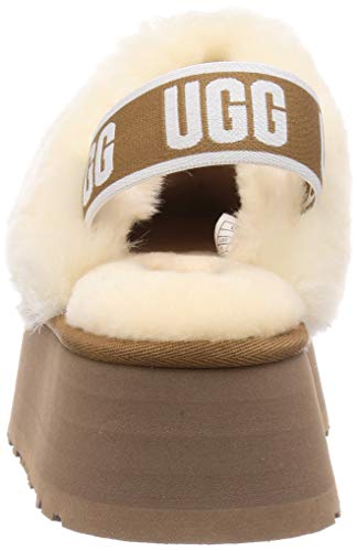 UGG Women's Funkette Slipper, Chestnut, 9