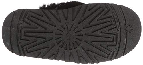 UGG Women's Funkette Slipper, BLACK, 9