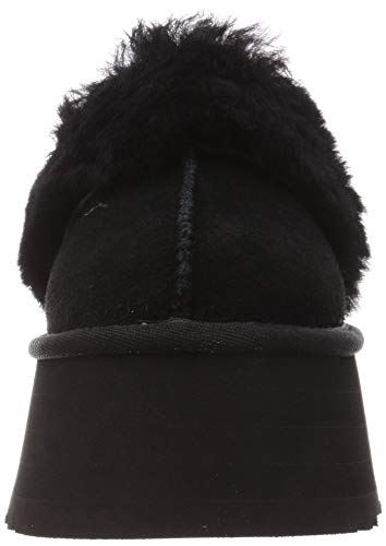 UGG Women's Funkette Slipper, BLACK, 9