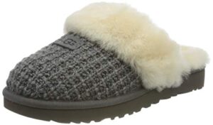 ugg cozy slipper, charcoal, size 8