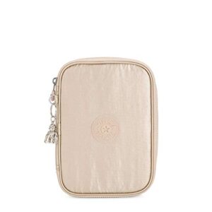 Kipling 100 Pens Case Starry Gold Metallic