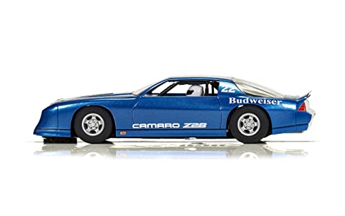 Scalextric Chevrolet Camaro IROC-Z Blue 1:32 Slot Race Car C4145