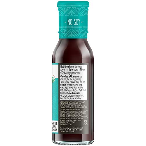 Primal Kitchen No-Soy Teriyaki Sauce Variety Pack, Whole30 Approved, Certified Paleo, and Keto Certified, Includes 1 Island Teriyaki & 1 Original No Soy Teriyaki