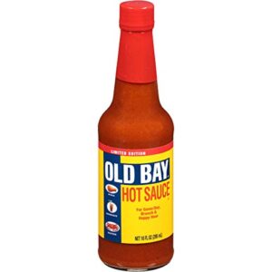 old bay hot sauce, 10 fl oz