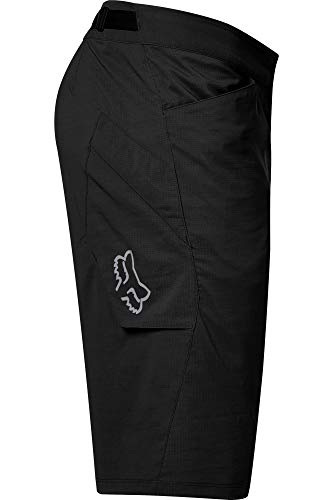 Fox Racing Men's Ranger Utility Shorts, Off-Road BMX Cycling, Adjustable Waist, Removable Liner, Water Repellent, Black, 32