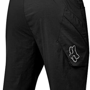 Fox Racing Men's Ranger Utility Shorts, Off-Road BMX Cycling, Adjustable Waist, Removable Liner, Water Repellent, Black, 32