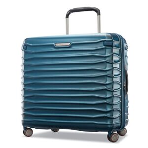 samsonite stryde 2 hardside expandable luggage with spinners, deep teal, checked-large glider