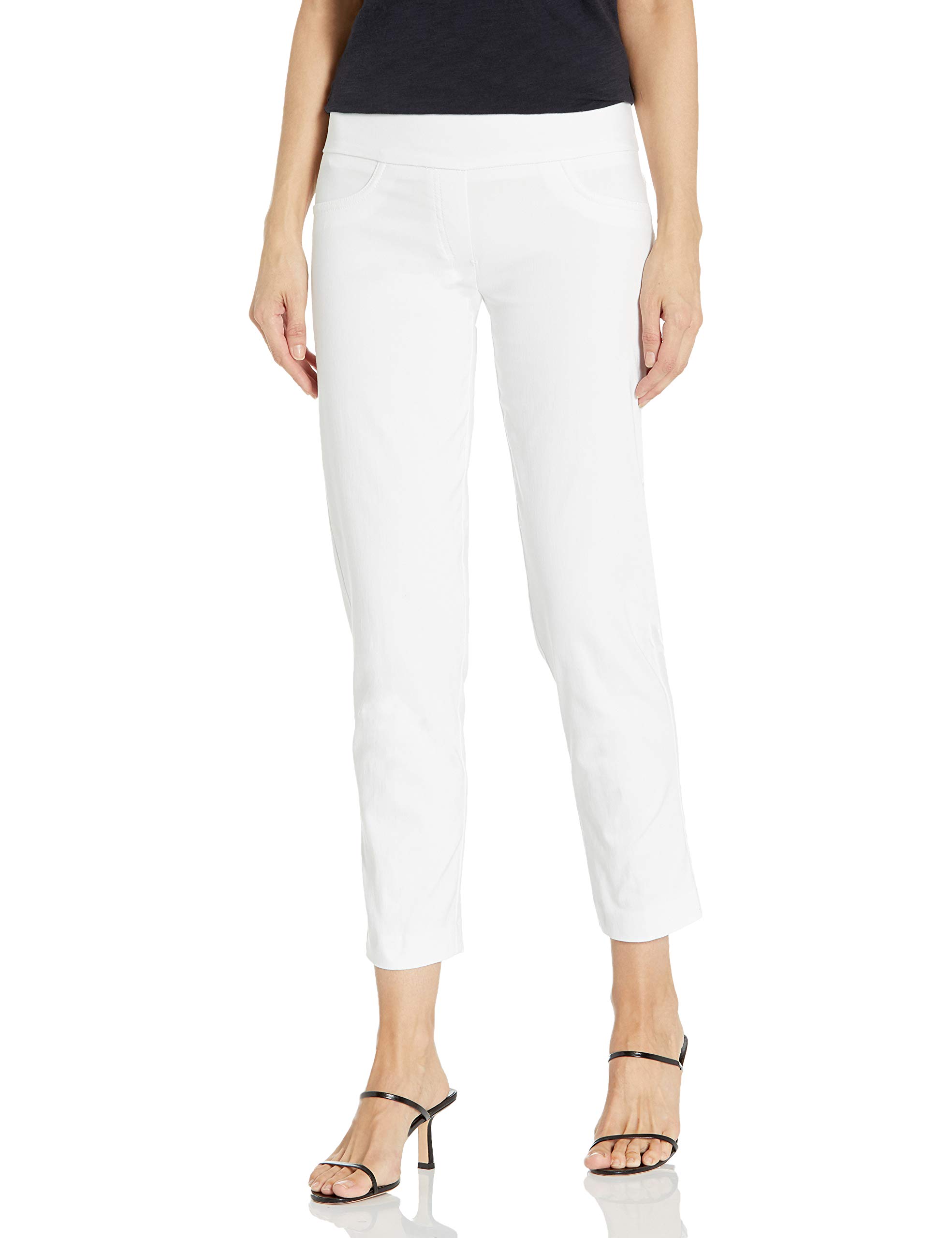 Ruby Rd. Women's Petite Casual, White, 4