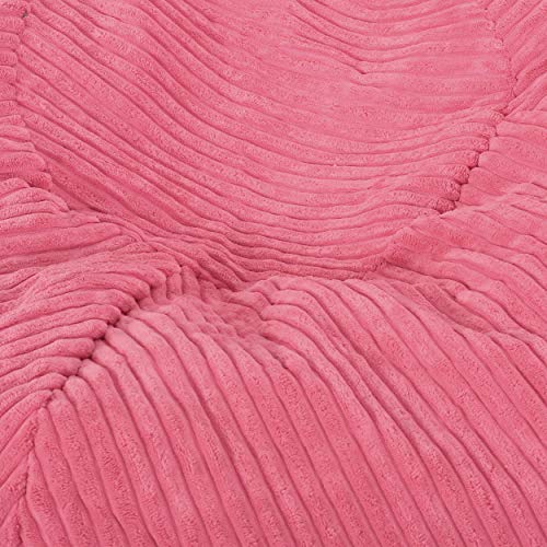 Christopher Knight Home Samantha 3 Foot Beanbag, Pink Rose