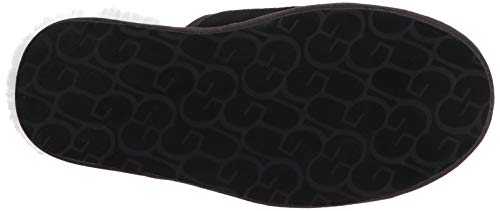 UGG mens Scuff Logo Slipper, Black, 10 US