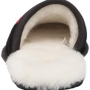 UGG Scuff Logo Slipper, Black, Size 11