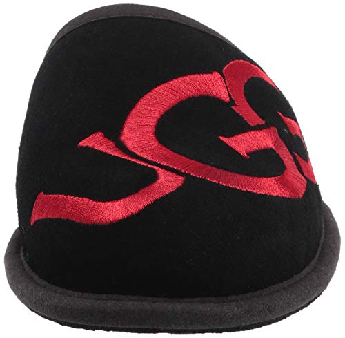 UGG Scuff Logo Slipper, Black, Size 11