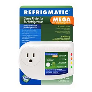 Refrigmatic MEGA Electronic Surge Protector for Big Refrigerators 27 cu. ft. or More