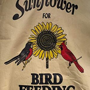 prdseed Black Oil Sunflower Seeds for Birds - Premium Bird Seed Mix, Ideal for Chickens & Wild Birds, Bird Sunflower Seed (40lbs)