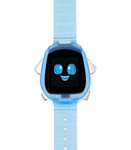 Little Tikes Tobi Robot Smartwatch - Blue with Movable Arms and Legs, Fun Expressions, Sound Effects, Play Games, Track Fitness and Steps, Built-in Cameras for Photo and Video 512 MB | Kids Age 4+