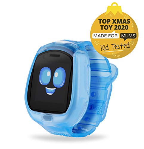 Little Tikes Tobi Robot Smartwatch - Blue with Movable Arms and Legs, Fun Expressions, Sound Effects, Play Games, Track Fitness and Steps, Built-in Cameras for Photo and Video 512 MB | Kids Age 4+