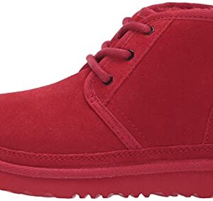 UGG Kids' Neumel Ii Chukka Boot, Samba Red, 5 Big Kid US