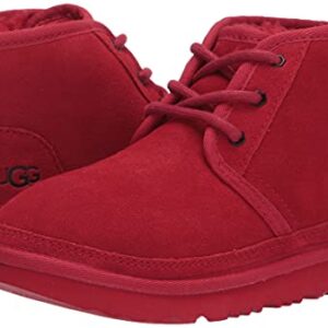 UGG Kids' Neumel Ii Chukka Boot, Samba Red, 5 Big Kid US