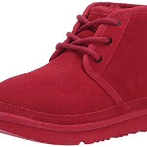 UGG Kids' Neumel Ii Chukka Boot, Samba Red, 5 Big Kid US