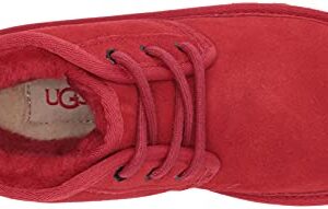 UGG Kids' Neumel Ii Chukka Boot, Samba Red, 5 Big Kid US