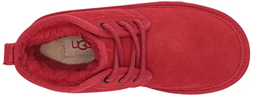 UGG Kids' Neumel Ii Chukka Boot, Samba Red, 5 Big Kid US