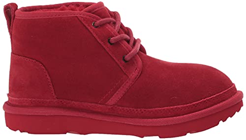 UGG Kids' Neumel Ii Chukka Boot, Samba Red, 5 Big Kid US