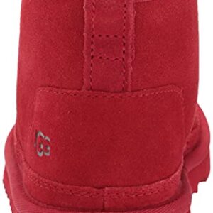 UGG Kids' Neumel Ii Chukka Boot, Samba Red, 5 Big Kid US