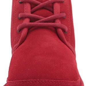 UGG Kids' Neumel Ii Chukka Boot, Samba Red, 5 Big Kid US