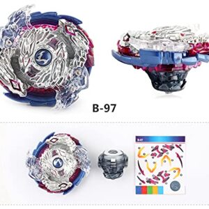 Bey Battling Top Burst | Burst Evolution Combination Series 4D | Set of 4 Fighter Gyroscope 4D Fusion Model | 2 Launcher and 1 beystadium