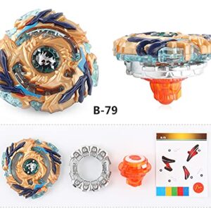 Bey Battling Top Burst | Burst Evolution Combination Series 4D | Set of 4 Fighter Gyroscope 4D Fusion Model | 2 Launcher and 1 beystadium