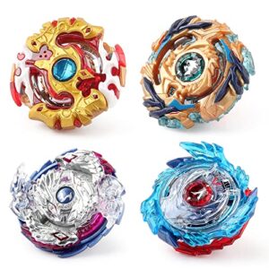 Bey Battling Top Burst | Burst Evolution Combination Series 4D | Set of 4 Fighter Gyroscope 4D Fusion Model | 2 Launcher and 1 beystadium