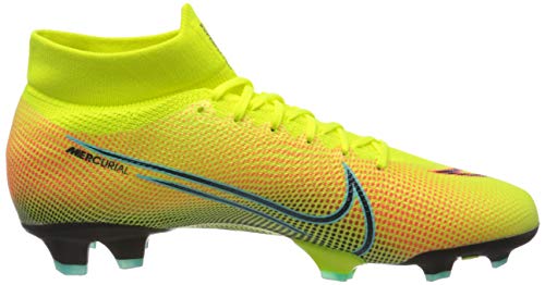 Nike Superfly 7 Pro MDS Fg, Unisex Adult's Football Soccer Shoe, Lemon Venom/Black-Aurora Green, 9 UK (44 EU)