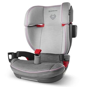 UPPAbaby ALTA Booster Seat, SASHA (Grey Melange with Pink Accent)