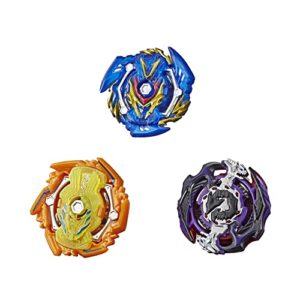 beyblade burst rise hypersphere battle guardians 3-pack  - solar sphinx s5, gargoyle g5, sword valtryek v5 battling top toys (amazon exclusive)