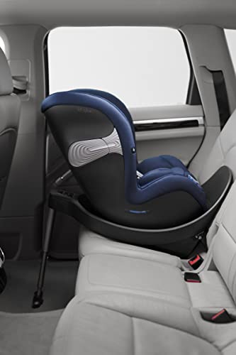 CYBEX Sirona S with SensorSafe, Convertible Car Seat, 360° Rotating Seat, Rear-Facing or Forward-Facing Car Seat, Easy Installation, SensorSafe Chest Clip, Instant Safety Alerts, Manhattan Grey