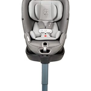 CYBEX Sirona S with SensorSafe, Convertible Car Seat, 360° Rotating Seat, Rear-Facing or Forward-Facing Car Seat, Easy Installation, SensorSafe Chest Clip, Instant Safety Alerts, Manhattan Grey