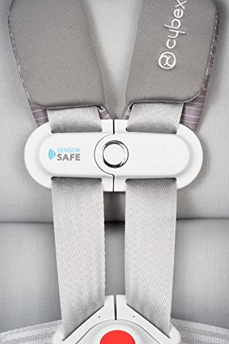 CYBEX Sirona S with SensorSafe, Convertible Car Seat, 360° Rotating Seat, Rear-Facing or Forward-Facing Car Seat, Easy Installation, SensorSafe Chest Clip, Instant Safety Alerts, Manhattan Grey