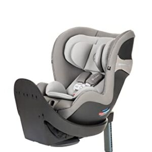 CYBEX Sirona S with SensorSafe, Convertible Car Seat, 360° Rotating Seat, Rear-Facing or Forward-Facing Car Seat, Easy Installation, SensorSafe Chest Clip, Instant Safety Alerts, Manhattan Grey