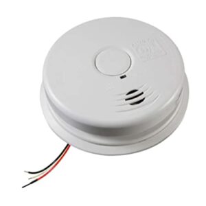 kidde hardwired smoke & carbon monoxide detector, 10-year battery backup, voice alerts