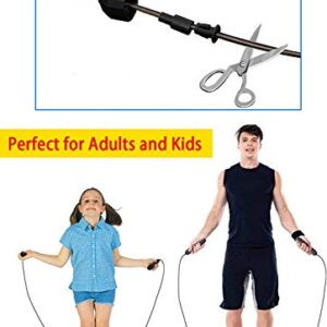 Redify 2 Pack Adjustable Jump Rope for Workout, Fitness Jump Rope for Men Women and Kids, Speed Jumping Rope for Exercise