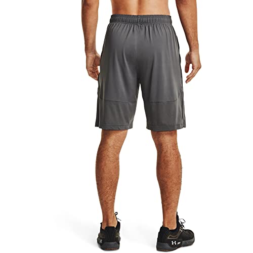 Under Armour Men's Raid 2.0 Gym Shorts, Pitch Gray (012)/Black, Large