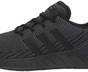 adidas Men's Questar Flow Nxt Running Shoe, Black/Black/Grey, 10.5