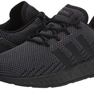 adidas Men's Questar Flow Nxt Running Shoe, Black/Black/Grey, 10.5