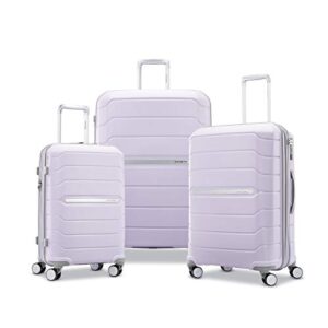 Samsonite Freeform Hardside Expandable with Double Spinner Wheels, Carry-On 21-Inch, Lilac