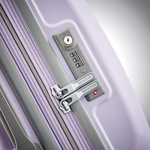 Samsonite Freeform Hardside Expandable with Double Spinner Wheels, Carry-On 21-Inch, Lilac